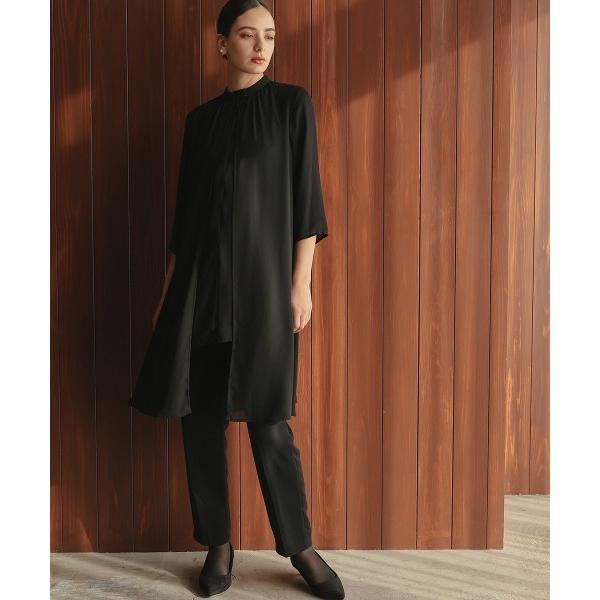 ZOZO問い合わせ番号:71749076ショップ:nissen，ニッセンブランド:Callarus Black Formal，カラルスブラックフォーマル商品名:喪服・礼服｜日本製生地｜洗える｜防しわ（イージーケア）｜フロントファスナー｜スタ...