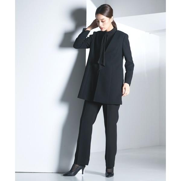 ZOZO問い合わせ番号:71782747ショップ:nissen，ニッセンブランド:Callarus Black Formal，カラルスブラックフォーマル商品名:喪服・礼服｜日本製生地｜洗える｜防しわ（イージーケア）｜3点セット｜ロング丈ジャ...