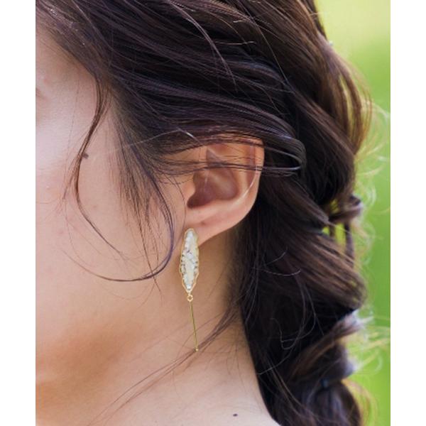 ※このアイテムは返品・交換対象外商品です。ZOZO問い合わせ番号:71783672ショップ:COMMON WARE，コモンウェアブランド:The Rule，ザルール商品名:The Rule ザルール : Nacre pieced earri...