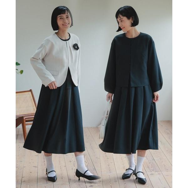 ZOZO問い合わせ番号:71905562ショップ:nissen，ニッセンブランド:Neina，ネイナ商品名:【入学式・卒業式・フォーマル】ナチュラルフォーマル3点セット（黒ジャケット＋アイボリージャケット+ワンピース）＜大きいサイズ有＞カテ...