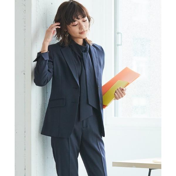 『タイムセール実施中』ZOZO問い合わせ番号:71906224ショップ:nissen，ニッセンブランド:7days Life Styling，セブンデイズライフスタイリング商品名:【洗える】ドビー素材セットアップパンツスーツ３点セット（テー...