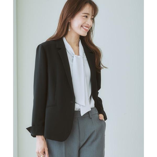 『タイムセール実施中』ZOZO問い合わせ番号:71906329ショップ:nissen，ニッセンブランド:7days Life Styling，セブンデイズライフスタイリング商品名:洗えるストレッチダブルクロステーラードジャケットカテゴリ:ジ...