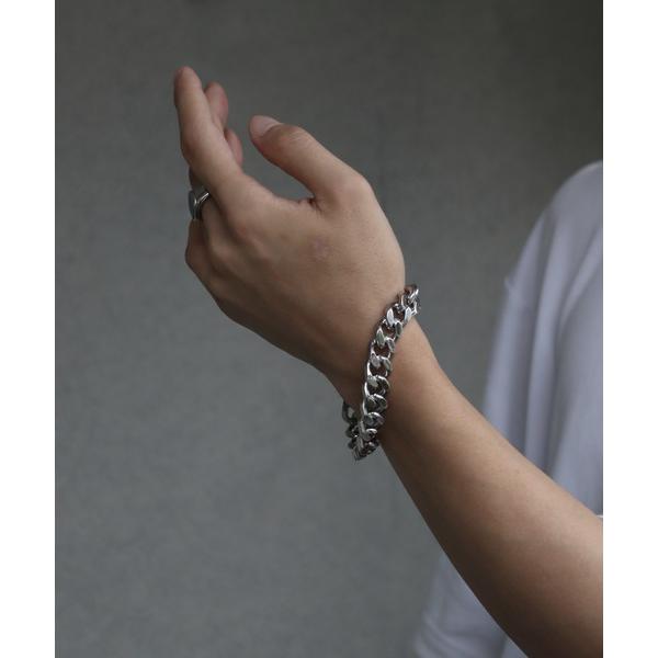 ZOZO問い合わせ番号:72033223ショップ:Art re A，アトリエブランド:welise，ウェライズ商品名:【welise/ウェライズ】ボリュームロッキングチェーンブレスレットカテゴリ:アクセサリー>ブレスレットブランド品番...
