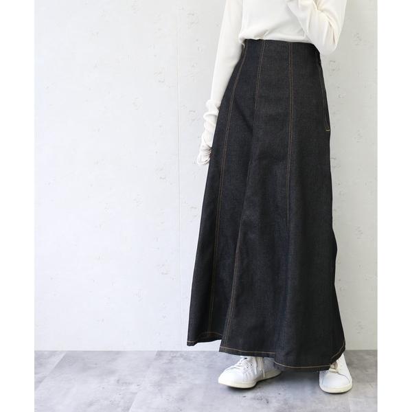 『タイムセール実施中』ZOZO問い合わせ番号:72034215ショップ:WEST CLIMB，ウエスト　クライムブランド:Per sist ence，パーシエンス商品名:11ozデニムフレアスカートカテゴリ:スカート>デニムスカートブ...