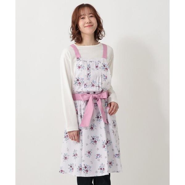 ZOZO問い合わせ番号:72105338ショップ:Afternoon Tea LIVING，アフタヌーンティー・リビングブランド:Afternoon Tea，アフタヌーンティー商品名:フラワーストライプエプロンカテゴリ:食器/キッチン&gt...