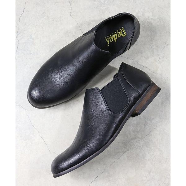 『セール実施中』ZOZO問い合わせ番号:72121795ショップ:Fusione，フュージョンブランド:Dedes，デデス商品名:サイドゴアブーツカテゴリ:シューズ>ブーツブランド品番:5234素材:合成皮革原産国:中国カラー:ブラッ...