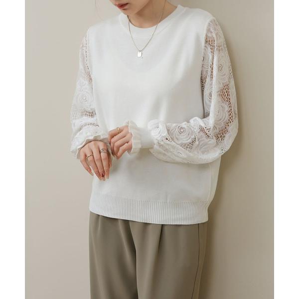 『セール実施中』ZOZO問い合わせ番号:72219797ショップ:FRP，エフアールピーブランド:MAISON DE THERESE，メゾン ド テレーズ，FRP，エフアールピー商品名:配色切り替え　クルーネックレーススリーブカットソーカテ...