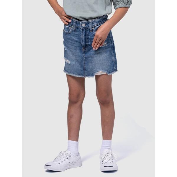 『タイムセール実施中』ZOZO問い合わせ番号:72220280ショップ:GAP，ギャップブランド:GAP，ギャップ商品名:ウォッシュウェル ハイライズ デニムスカート (キッズ)カテゴリ:スカート>デニムスカートブランド品番:6497...