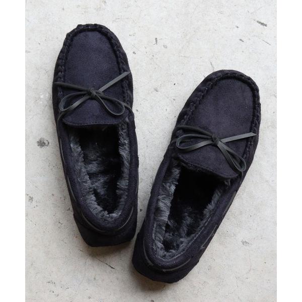 『セール実施中』ZOZO問い合わせ番号:72233772ショップ:Fusione，フュージョンブランド:LibertyDoll，リバティードール商品名:フラットモカシンレースボアスリッポンシューズカテゴリ:シューズ>モカシン/デッキシ...