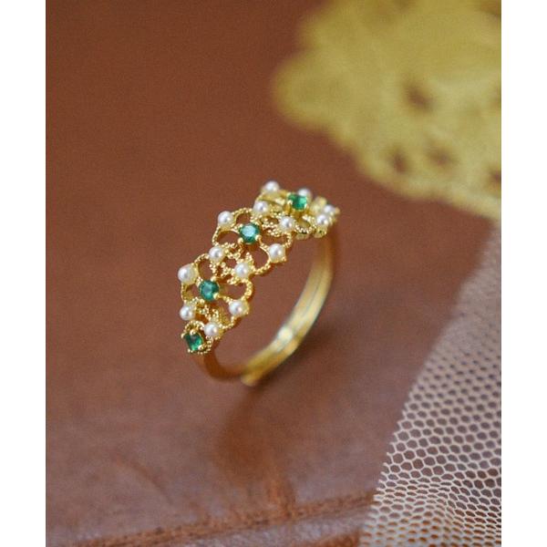 『タイムセール実施中』ZOZO問い合わせ番号:72252569ショップ:Histoire，イストワールブランド:styiro，スタイロ，histoire，イストワール商品名:カラービジューゴールドトイリングカテゴリ:アクセサリー>リン...