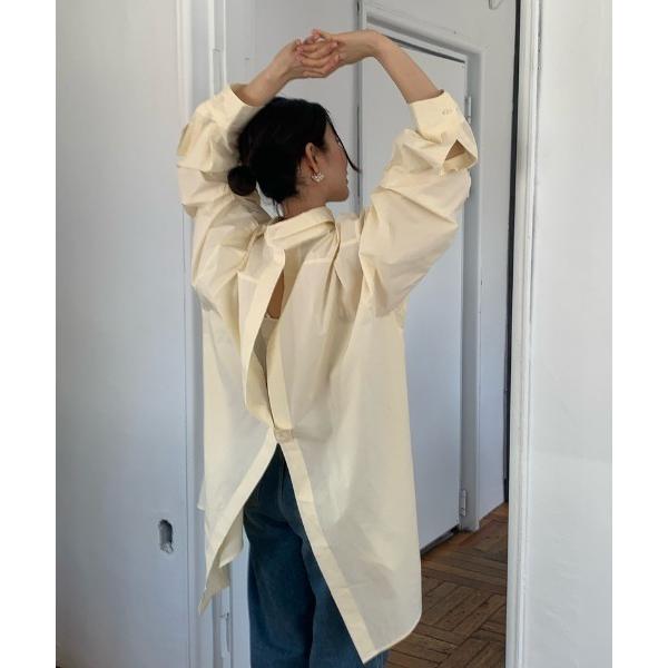 ZOZO問い合わせ番号:72257781ショップ:Auntie Rosa，アンティローザブランド:SEN TOKYO，セントーキョー商品名:大人の上級者魅せ。バックオープン デザインオーバーシャツカテゴリ:トップス>シャツ/ブラウスブ...