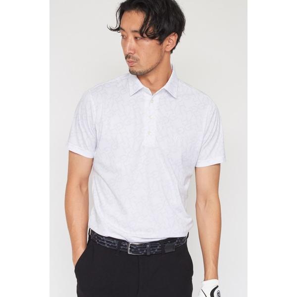 『タイムセール実施中』ZOZO問い合わせ番号:72259098ショップ:TORNADO MART，トルネードマートブランド:TORNADO MART，トルネードマート商品名:HIGH ST. GOLF∴モノグラムロゴハイゲージ鹿の子ポロシャ...