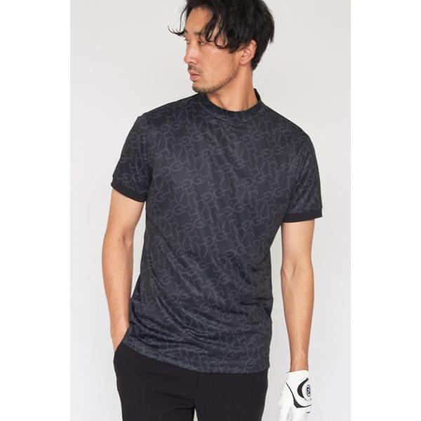 『タイムセール実施中』ZOZO問い合わせ番号:72259099ショップ:TORNADO MART，トルネードマートブランド:TORNADO MART，トルネードマート商品名:HIGH ST. GOLF∴モノグラムロゴハイゲージ鹿の子モックネ...