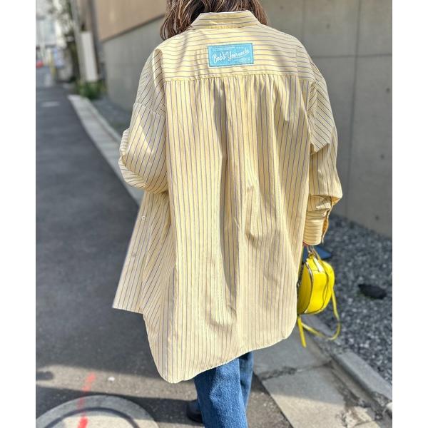 ZOZO問い合わせ番号:72259640ショップ:Bonjour Sagan，ボンジュールサガンブランド:mi via loca，ミヴィアロカ商品名:ストライプBIGシャツカテゴリ:トップス>シャツ/ブラウスブランド品番:102006...