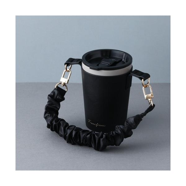 ZOZO問い合わせ番号:72293336ショップ:Francfranc，フランフランブランド:Francfranc，フランフラン商品名:ルースト サーモタンブラー M セット フリル ブラック 保冷 保温 真空二重構造 ハンドル付きカテゴリ...