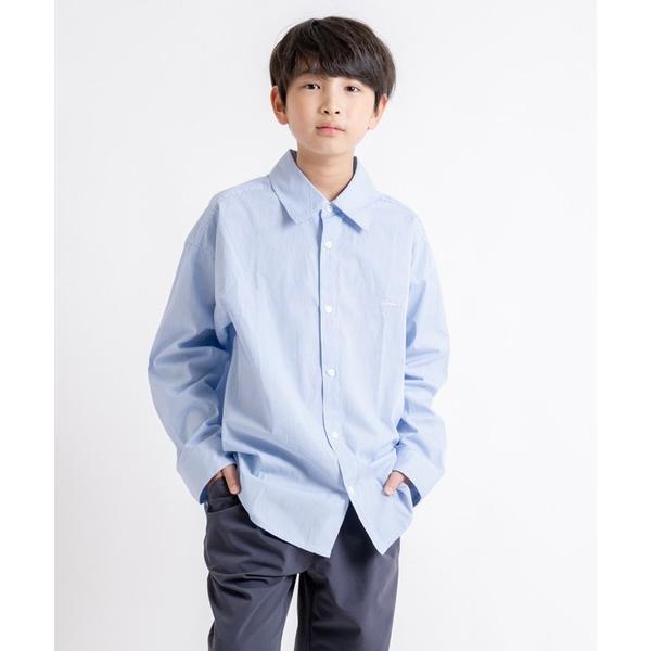 『セール実施中』ZOZO問い合わせ番号:72323673ショップ:GLAZOS，グラソスブランド:GLAZOS，グラソス商品名:ストライプ・ロゴ刺繍シャツカテゴリ:トップス>シャツ/ブラウスブランド品番:3731226素材:綿100%...