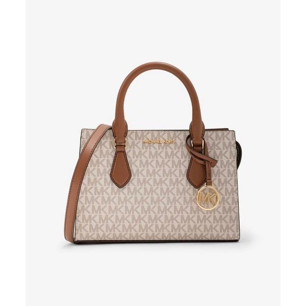 『セール実施中』ZOZO問い合わせ番号:72349041ショップ:MICHAEL KORS，マイケル・コースブランド:MICHAEL KORS，マイケルコース商品名:SHEILA センタージップ サッチェル スモール - MKシグネチャーカ...