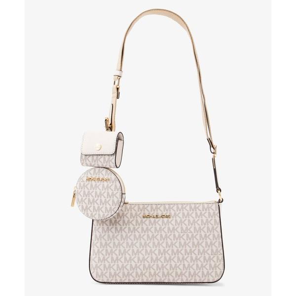 『セール実施中』ZOZO問い合わせ番号:72349086ショップ:MICHAEL KORS，マイケル・コースブランド:MICHAEL KORS，マイケルコース商品名:JET SET TRAVEL クロスボディ スモール - MKシグネチャー...