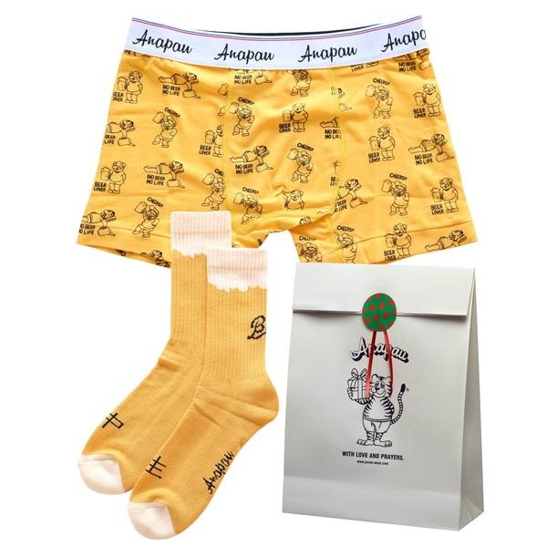 ※このアイテムは返品・交換対象外商品です。ZOZO問い合わせ番号:72458064ショップ:SiNCERE，シンシアブランド:anapau，アナパウ，SiNCERE，シンシア商品名:＜anapau/アナパウ＞ボクサーパンツ 靴下セットカテゴ...