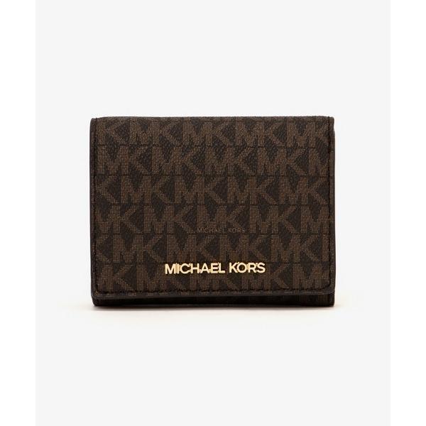 『タイムセール実施中』ZOZO問い合わせ番号:72460975ショップ:MICHAEL KORS，マイケル・コースブランド:MICHAEL KORS，マイケルコース商品名:JET SET TRAVEL コンパクト ウォレット ミディアム -...