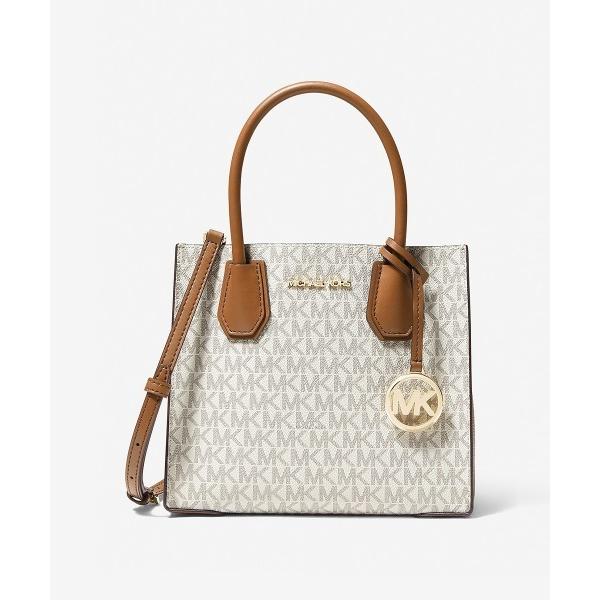 『セール実施中』ZOZO問い合わせ番号:72460976ショップ:MICHAEL KORS，マイケル・コースブランド:MICHAEL KORS，マイケルコース商品名:MERCER ショッパートート クロスボディ ミディアム - MKシグネチ...