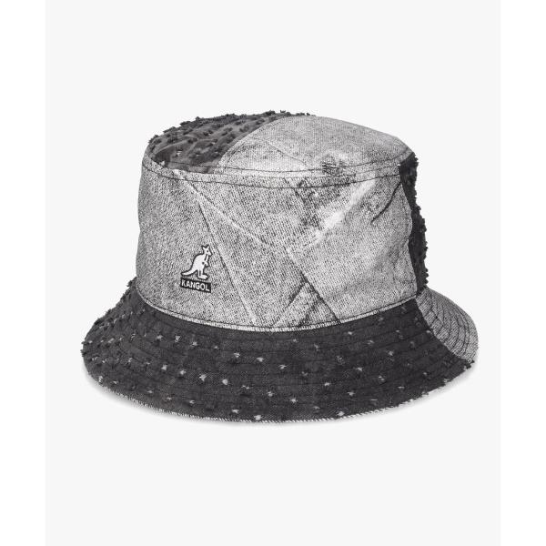 ZOZO問い合わせ番号:72492476ショップ:OVERRIDE，オーバーライドブランド:KANGOL，カンゴール，OVERRIDE，オーバーライド商品名:KANGOL DENIM MASHUP BUCKETカテゴリ:帽子>ハットブ...