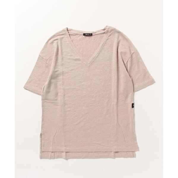 『セール実施中』ZOZO問い合わせ番号:72494012ショップ:REPLAY，リプレイブランド:REPLAY，リプレイ商品名:Essential ストレッチリネンジャージーVネックTシャツカテゴリ:トップス>Tシャツ/カットソーブラ...