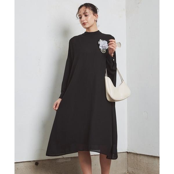 ZOZO問い合わせ番号:72529812ショップ:nissen，ニッセンブランド:Callarus Black Formal，カラルスブラックフォーマル商品名:喪服・礼服｜日本製生地｜洗える｜防しわ（イージーケア）｜リボン｜ワンピース｜ひざ...