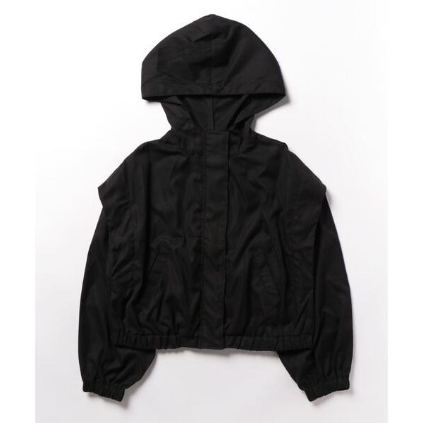 『タイムセール実施中』ZOZO問い合わせ番号:72561026ショップ:STYLEBLOCK，スタイルブロックブランド:STYLEBLOCK，スタイルブロック商品名:シャークスキンボリュームスリーブショート丈マウンテンパーカーカテゴリ:ジャ...