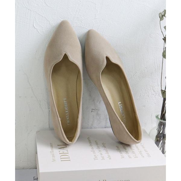 『タイムセール実施中』ZOZO問い合わせ番号:72590754ショップ:Fusione，フュージョンブランド:LibertyDoll，リバティードール商品名:Uカットフラットパンプスカテゴリ:シューズ>パンプスブランド品番:1171素...