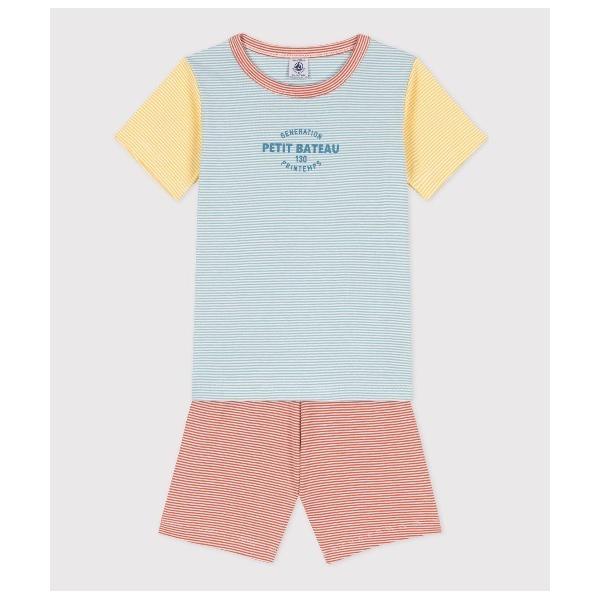 『セール実施中』ZOZO問い合わせ番号:72591397ショップ:PETIT BATEAU，プチバトーブランド:PETIT BATEAU，プチバトー商品名:ミラレ半袖パジャマカテゴリ:ルームウェア>ルームウェア/パジャマブランド品番:...