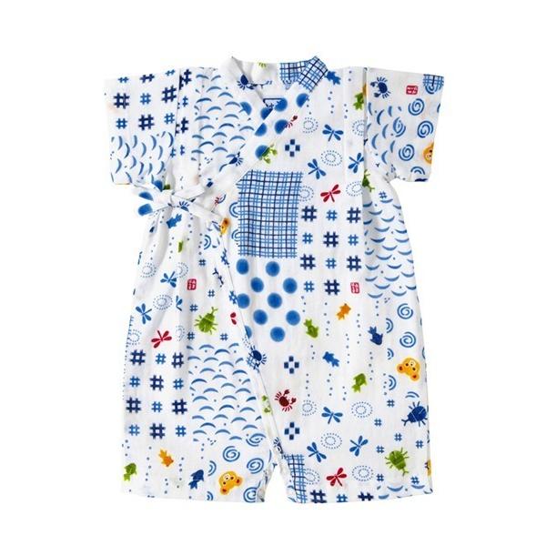 ※このアイテムは返品・交換対象外商品です。ZOZO問い合わせ番号:72591792ショップ:MIKI HOUSE，ミキハウスブランド:MIKI HOUSE，ミキハウス商品名:パッチワーク柄 プッチー甚平オールカテゴリ:ママ＆ベビー>ロ...