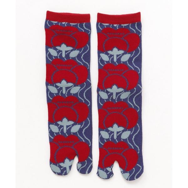 ※このアイテムは返品・交換対象外商品です。ZOZO問い合わせ番号:72595663ショップ:チャイハネ，チャイハネブランド:カヤ，カヤ商品名:【カヤ】足袋型くつ下23〜25cm レトロモダン梅カテゴリ:レッグウェア>ソックス/靴下ブラ...