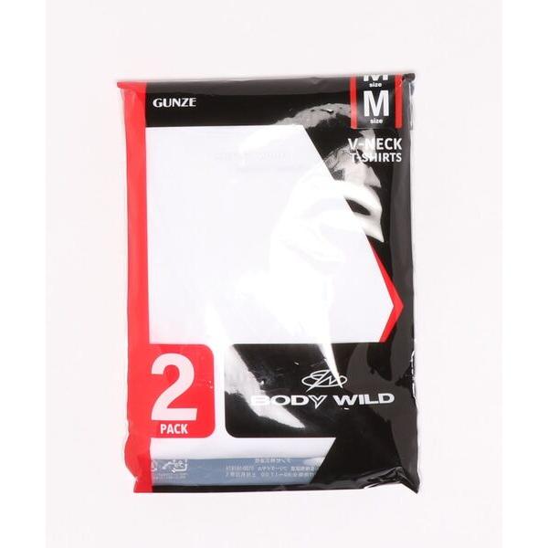 『タイムセール実施中』※このアイテムは返品・交換対象外商品です。ZOZO問い合わせ番号:72597387ショップ:GUNZE，グンゼブランド:BODY WILD，ボディーワイルド商品名:BODY WILD/ボディワイルド VネックTシャツ ...