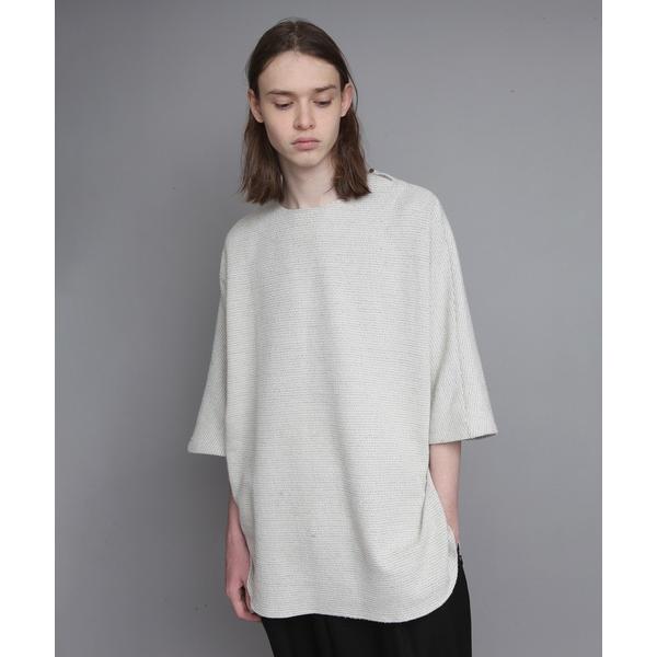 『タイムセール実施中』ZOZO問い合わせ番号:72628498ショップ:ato，アトウブランド:ato，アトウ商品名:TWEED DORMAN JERSEYカテゴリ:トップス>Tシャツ/カットソーブランド品番:AM23A-T04素材:...