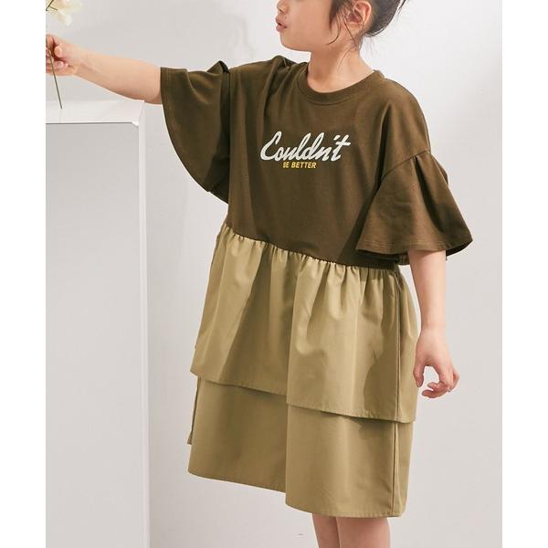 『タイムセール実施中』ZOZO問い合わせ番号:72630339ショップ:ROPE' PICNIC，ロぺピクニックブランド:ROPE' PICNIC，ロペピクニック商品名:男女リンク　ロゴプリントティアードドッキングワンピースカテゴリ:ワンピ...