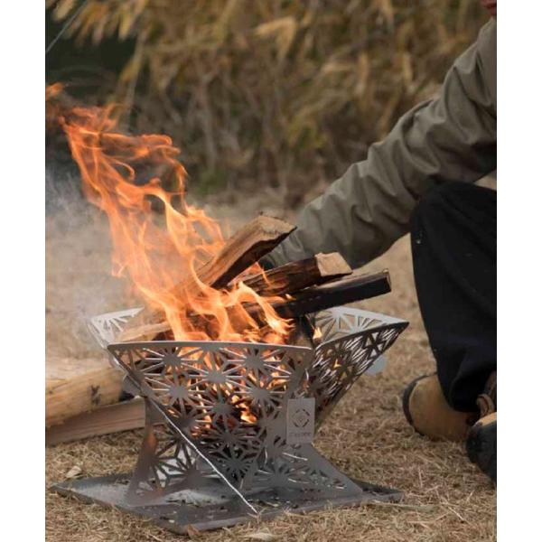 『タイムセール実施中』ZOZO問い合わせ番号:72630904ショップ:aimoha，アイモハブランド:S'more，スモア商品名:和柄組立焚き火台　Mサイズカテゴリ:アウトドア/スポーツ>アウトドアグッズブランド品番:SMOkumi...
