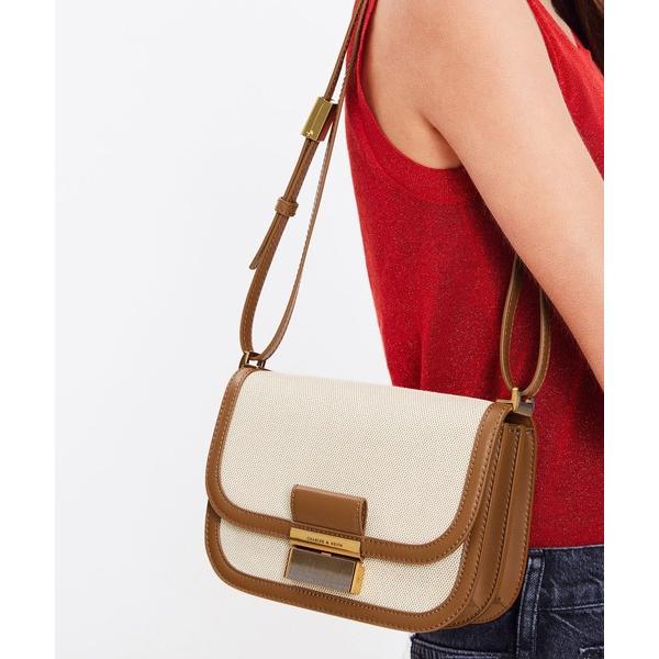 ZOZO問い合わせ番号:72664035ショップ:CHARLES &amp; KEITH，チャールズ＆キースブランド:CHARLES &amp; KEITH，チャールズ &amp; キース商品名:Charlot シャーロット キャンバスツー...