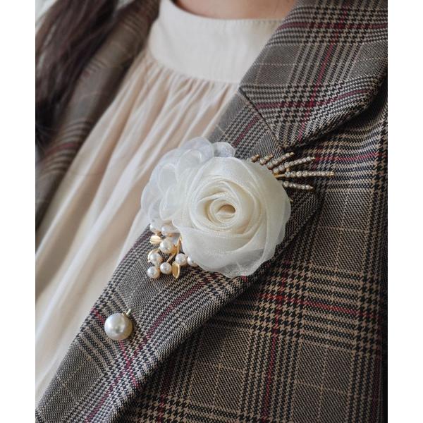 『タイムセール実施中』ZOZO問い合わせ番号:72666227ショップ:Port，ポートブランド:Port，ポート商品名:【 Port / ポート 】 セレモニー フラワー パール コサージュ / オケージョンカテゴリ:アクセサリー>...