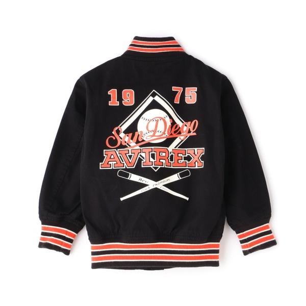 『タイムセール実施中』ZOZO問い合わせ番号:72697392ショップ:AVIREX，アヴィレックスブランド:AVIREX，アヴィレックス商品名:【KIDS/キッズ】LIGHT STADIUM JACKET / ライト スタジアム ジャケッ...