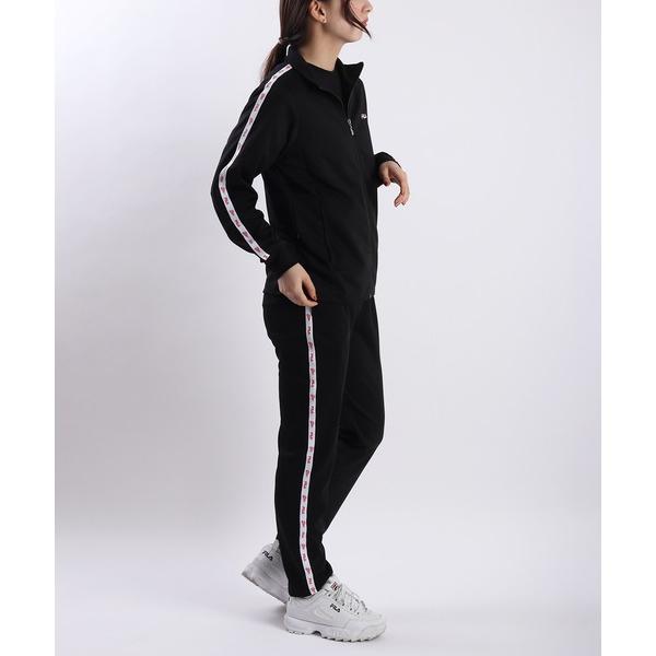 『タイムセール実施中』ZOZO問い合わせ番号:72698507ショップ:WESTSEA，ウエストシーブランド:FILA，フィラ商品名:FILA スムースジャージ ロゴテープ付きジャージ セットアップ レディース 吸水速乾 UVカット機能あり...