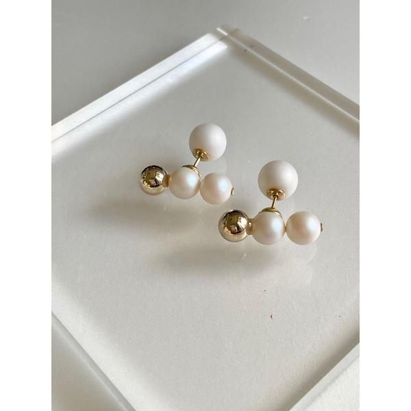 ※このアイテムは返品・交換対象外商品です。ZOZO問い合わせ番号:72698939ショップ:CERCA，チェルカブランド:CERCA，チェルカ商品名:『NoY.ノイ』金属アレルギー対応/ 大人かわいいクリスタルパールピアスカテゴリ:アクセサ...