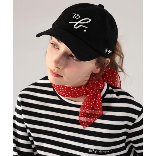 ZOZO問い合わせ番号:72702096ショップ:agnes b.，アニエスベーブランド:To b. by agnes b.，トゥービーバイアニエスベー商品名:ロゴ刺繍 キャップカテゴリ:帽子>キャップブランド品番:5683WT940...