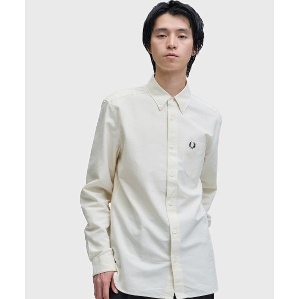ZOZO問い合わせ番号:72702658ショップ:FRED PERRY，フレッドペリーブランド:FRED PERRY，フレッドペリー商品名:Oxford Shirt／オックスフォード長袖シャツカテゴリ:トップス>シャツ/ブラウスブラン...