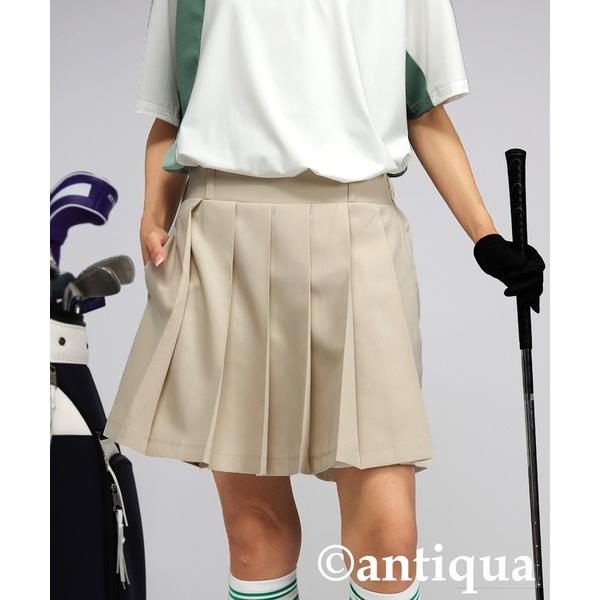 ZOZO問い合わせ番号:72796872ショップ:antiqua，アンティカブランド:antiqua，アンティカ商品名:【STCH】プリーツスカートカテゴリ:スカート>スカートブランド品番:AST-00007素材:（04 ブラック系そ...