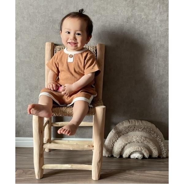 『タイムセール実施中』※このアイテムは返品・交換対象外商品です。ZOZO問い合わせ番号:72797756ショップ:MAKE YOUR DAY，メイクユアデイブランド:MAKE YOUR DAY，メイクユアデイ商品名:無地リブベビーセットアッ...