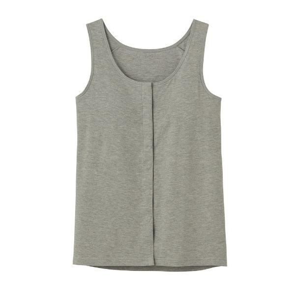 『タイムセール実施中』※このアイテムは返品・交換対象外商品です。ZOZO問い合わせ番号:72798327ショップ:GUNZE，グンゼブランド:GUNZE，グンゼ商品名:SELFEAR/セルフェア 着脱しやすい 前開きタンクトップ パッド付カ...