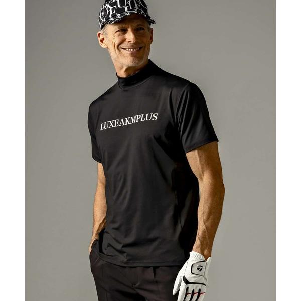 『セール実施中』ZOZO問い合わせ番号:72798838ショップ:SHIFFON，シフォンブランド:LUXEAKMPLUS，リュクスエイケイエムプラス商品名:LUXEAKMPLUS(リュクスエイケイエムプラス)ベーシックロゴモックネック半袖...