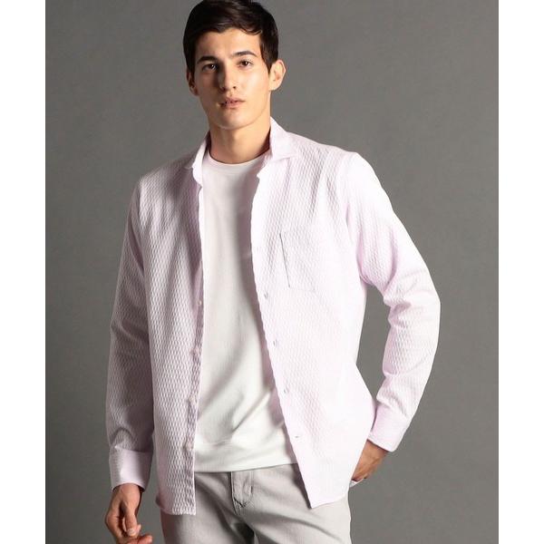 『タイムセール実施中』ZOZO問い合わせ番号:72812491ショップ:NICOLE，ニコルブランド:MONSIEUR NICOLE，ムッシュニコル商品名:ヘリンボンジャカード ストレッチシャツカテゴリ:トップス>シャツ/ブラウスブラ...