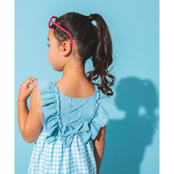 『セール実施中』※このアイテムは返品・交換対象外商品です。ZOZO問い合わせ番号:72813406ショップ:F.O.Online Store，エフオーオンラインストアブランド:BREEZE，ブリーズ商品名:【UVカット】チュールフリルワンピ...